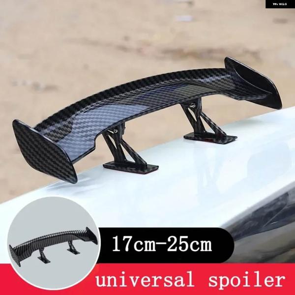 小型スポイラー カー ミニスポイラー テールウィング カーボン風 テールウィング モデルカー スタイリング デコレーション カー カスタム パーツ アクセサリーHigh-concerned chemical:NoneOrigin:Mainl...