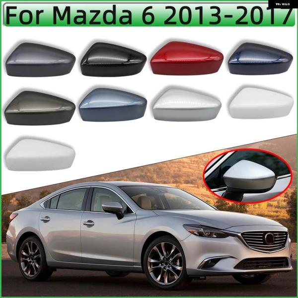 マツダ 6 ATENZA 2013 - 17 外装 バックミラー カバー キャップ 外側ドアミラー ハウジング シェル 塗装済み カスタム パーツ アクセサリーHigh-concerned chemical:NoneAuto Part Po...