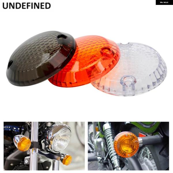 ウィンカーレンズ インジケーター ライトカバー スズキ イントルーダー 1500 / VL1500 1400 / VS1400GL マローダー 800 / VZ800 ブルバード クルーザー カスタム パーツ アクセサリーBattery I...