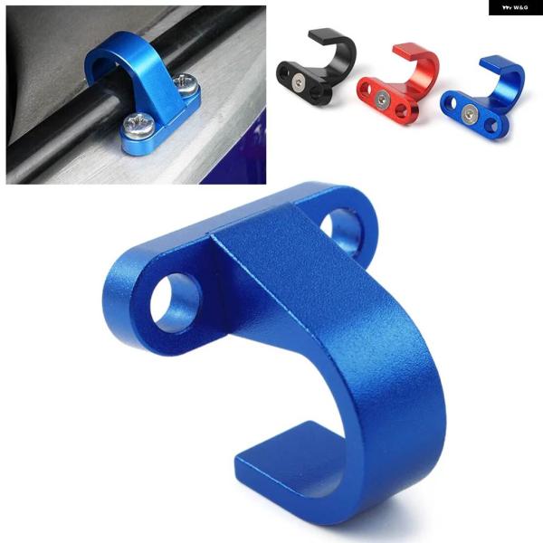 ヤマハ YZ125 YZ250 YZ250F YZ450F YZ85 2003-2022 バイク リアブレーキホースクランプガイド ブルー//レッド カスタム パーツ アクセサリーProtective parts:OtherHigh-con...