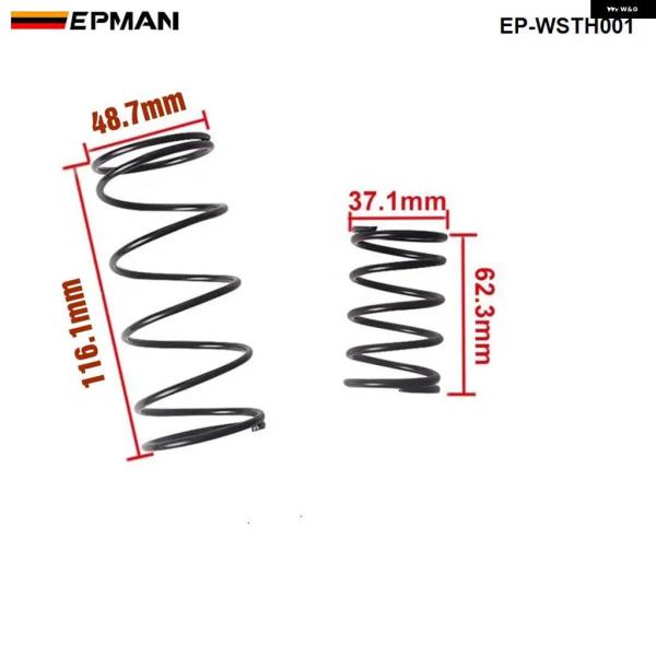 38MMターボアウターウェイストゲートWG スプリング コーティング14PSI/8PSI 1BARターボスマートEP-WSTH001用 カスタム パーツ アクセサリーSpecial Features:UNIVERSALItem Diamet...