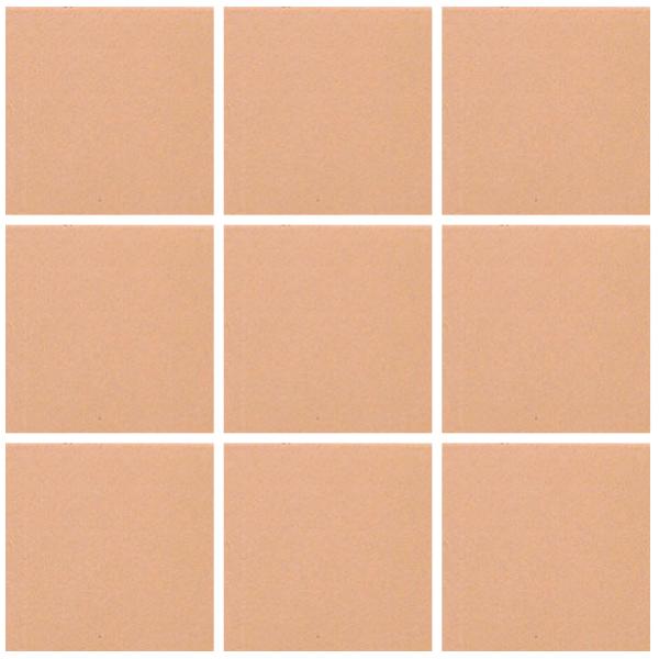 ■スペック■BI［磁器質］｜無釉｜裏あし形状＝あり状｜耐凍害商品名：アコルディU（内装床タイル）形状名：100mm角裏ネット張り目地共寸法：300×300mm実寸法：94×94mm厚さ：9mmあたり枚数：11.5シート/平米【推奨工法】［屋...