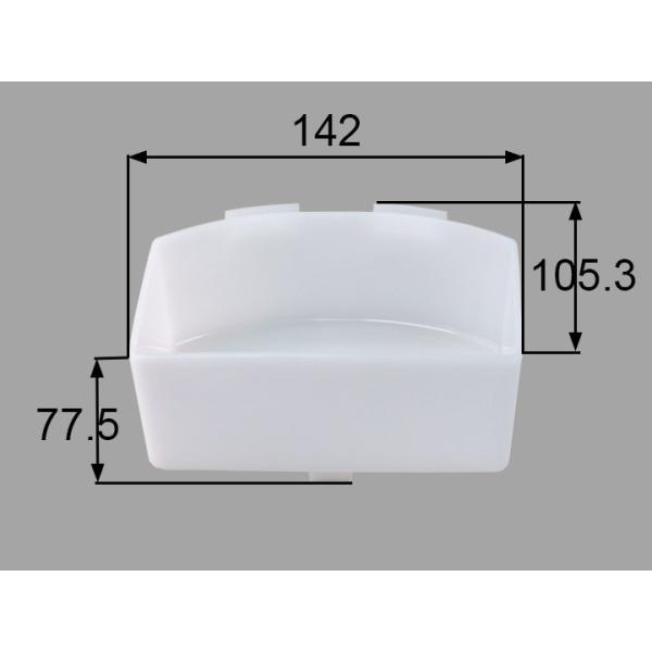 LIXIL(INAX)棚トレイ(収納トレイフック付(下側))BM-MFTX-TR60F【適合ミラー品番】MARE-601X、MD7-601Y、MFTX-601X、MFTX-601Y、MFTX-601YU、MFTX1-601XP、MK1-60...