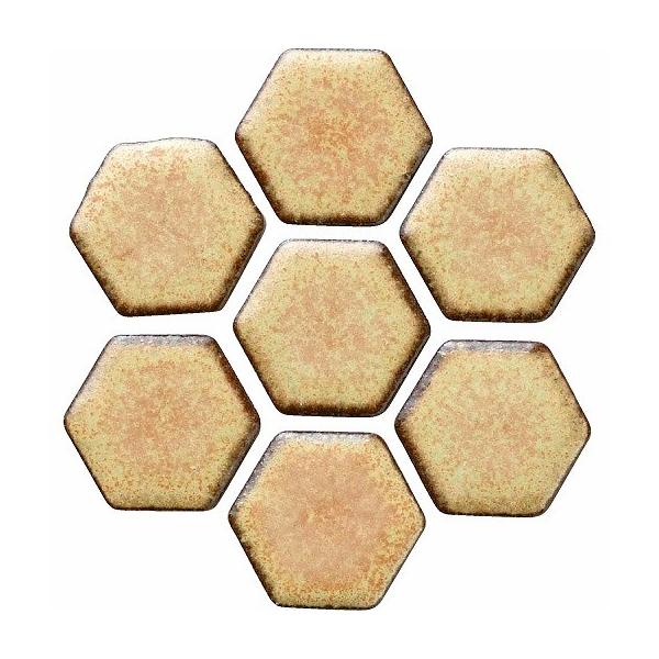 colmena コルメナ  19六角形紙貼り  COL-3【注：価格は1シートの価格です。ケース(入数)に満たない数量での出荷の場合、1品番(1種類)につき616円(税込)の荷造り手数料が発生いたします。】シート当個数：16x14個材　質　...