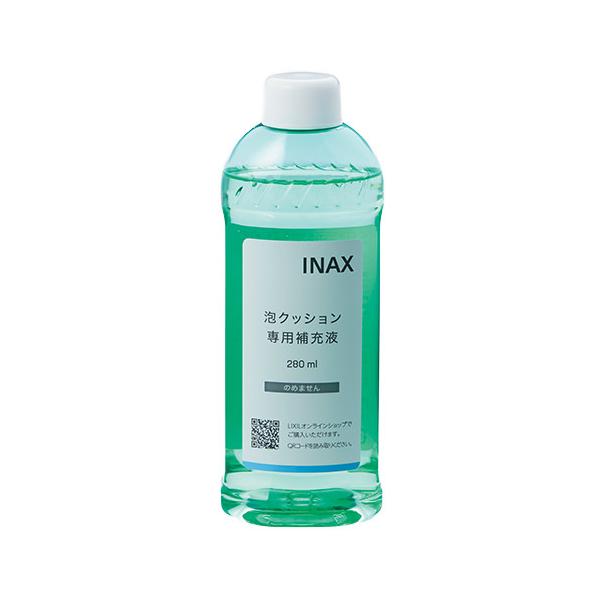 LIXIL・INAX 泡クッション専用補充液 トイレ部品サティスGタイプ(DV-G318型・G316型・G315型)用泡クッション専用補充液です。容量：280ml４個セットの商品ページです
