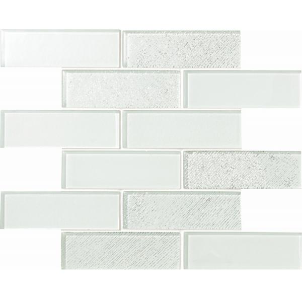 ★出荷単位：シート異なる3つの表情をガラスで覆ったニュートラル系カラーバリエーションのシリーズです。モダンな空間に程よいアクセントとなります。■スペック■形状名：150×50mm角ネット張り目地共寸法：300×300mm実寸法：約148×4...