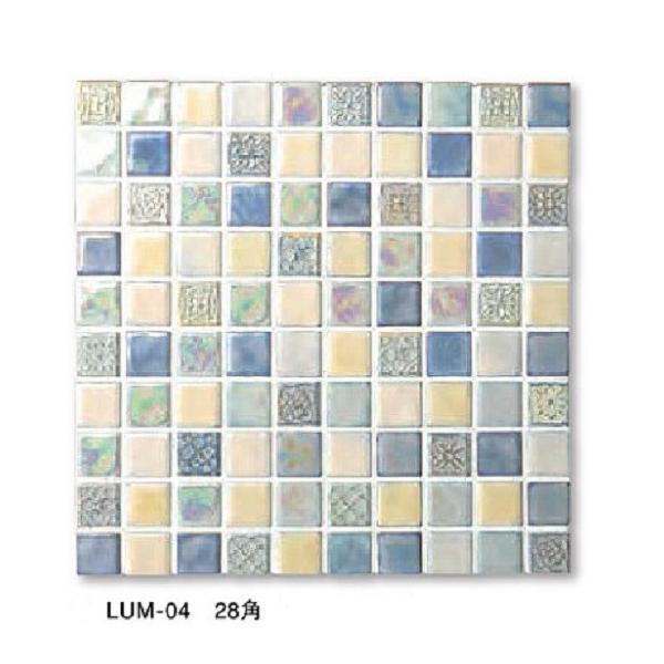 LUMEN ルーメン　28角紙貼り　LUM-04【注：価格は1シートの価格です。ケース(入数)に満たない数量での出荷の場合、1品番(1種類)につき616円(税込)の荷造り手数料が発生いたします。】材　質　：施釉 / I類 / 磁器質 / 乾...