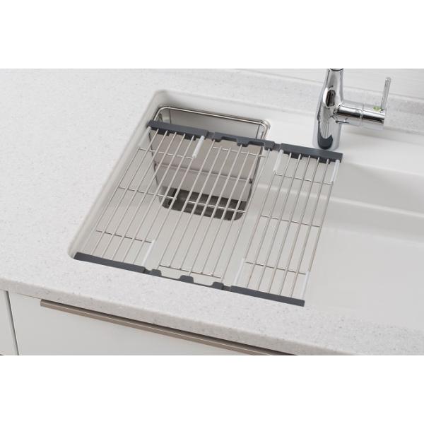 【商品概要】商品名：タカラスタンダード　水切り（家事らくシンク用）※2023年9月以降の仕様幅：384mm奥行：424mm対象機種名：家事らくシンク用（2023年9月以降の仕様）材質：ステンレス製【備考】・商品画像、カラーはイメージです。・...