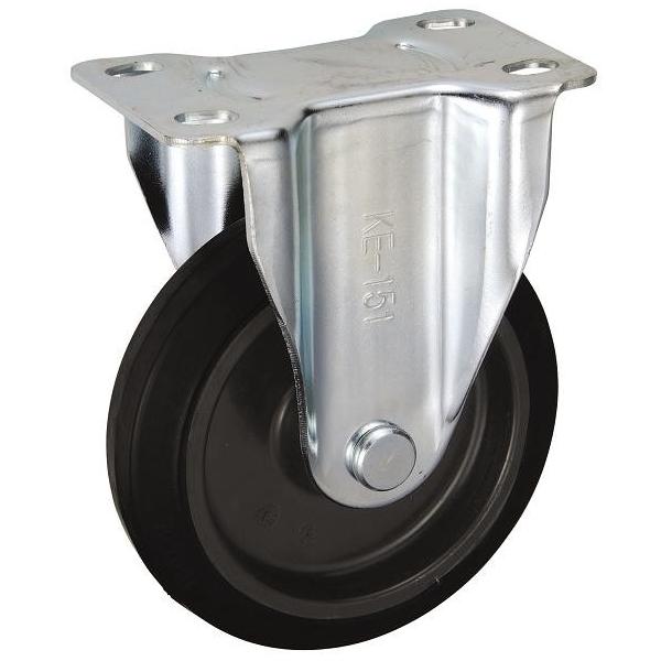 固定キャスター　ゴム　　