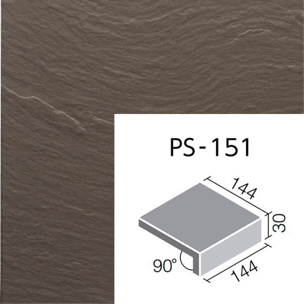 〜玄昌石面状で純和風の表情をつくります〜★出荷単位：枚■スペック■商品名：庵路（あんじ）形状名：150mm角垂れ付き段鼻目地共寸法：―実寸法：(144＋30)×144mm厚さ：13mmあたり枚数：7枚/mケース入数：20枚ケース重量：13k...