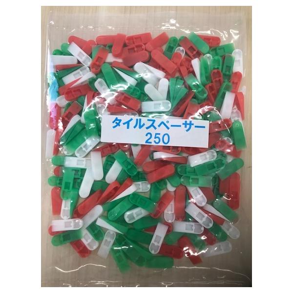 タイルスペーサー250形 状L29×W10×H6（mm）250個入り/袋