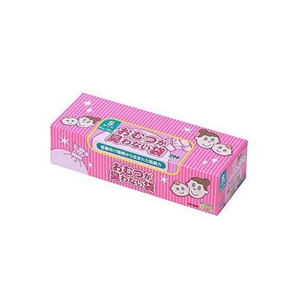 商品名：おむつが臭わない袋 ベビー用 Ｓ ２００枚 内容量：200枚 ブランド：クリロン化成 原産国：日本  驚きの防臭パワーで臭いを洩らさない 鼻を近づけても臭いません。菌をもらさず環境にもやさしい。忙しい育児ママの使いやすさにもこだわっ...