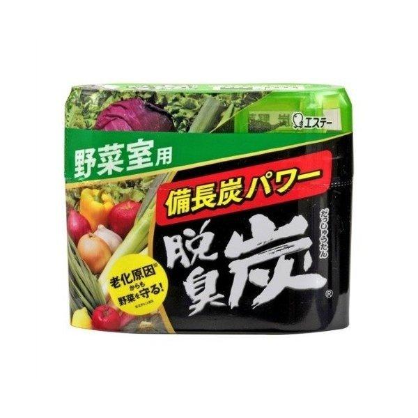 商品名：脱臭炭 野菜室用 脱臭剤 (炭ゼリー140g+エチレン吸着剤2g)JANコード：4901070117192発売元、製造元、輸入元又は販売元：エステー原産国：日本商品番号：101-51903広告文責：アットライフ株式会社TEL 050...