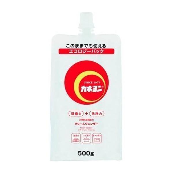 カネヨ石鹸 カネヨン エコロジーパック 500g クリームクレンザー4901329210889落ちにくいガンコな汚れをしっかり落とす 油汚れ 焦げ汚れキッチン・お掃除用品:台所洗剤:クレンザー:クレンザー広告文責：アットライフ株式会社TEL...