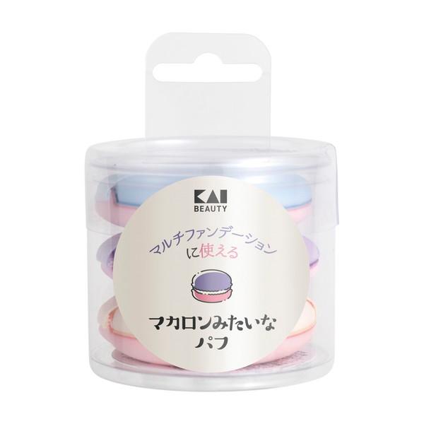 貝印 KQ3353 マカロンみたいなパフ 3個入 パフ4901601081800ファンデーションパフ　マカロンをイメージしたカラフルなパフ■化粧品・化粧小物:メイク雑貨・美容小物:メイクアップ小物広告文責：アットライフ株式会社TEL 050...
