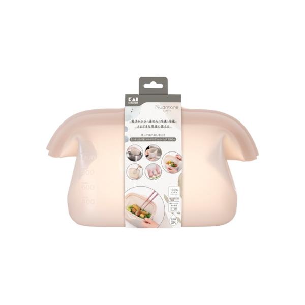 貝印 ニュアトーン しっかり口が開く マルチシリコーンバッグ 1000ml ベージュグレー4901601189025電子レンジ調理器具　湯せん　冷凍　冷蔵■キッチン・お掃除用品:台所消耗品:レンジ調理用品・容器広告文責：アットライフ株式会社...