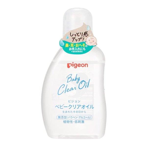ピジョン ベビークリアオイル 80ml植物性オイル使用 植物性 低刺激 無添加(パラベン・アルコール・香料・着色料) 鼻・耳・おへそのお手入れに ピジヨン 4902508084581 ベビー用品・オムツ:ベビースキンケア広告文責：アットライ...