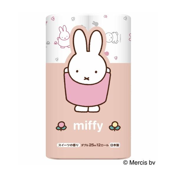 丸富製紙 ミッフィー トイレットペーパー ダブル 12ロール4902727015670ミッフィープリント　再生紙トイレットペーパー トイレロール紙製品:トイレットペーパー:再生紙・ブレンド広告文責：アットライフ株式会社TEL 050-319...