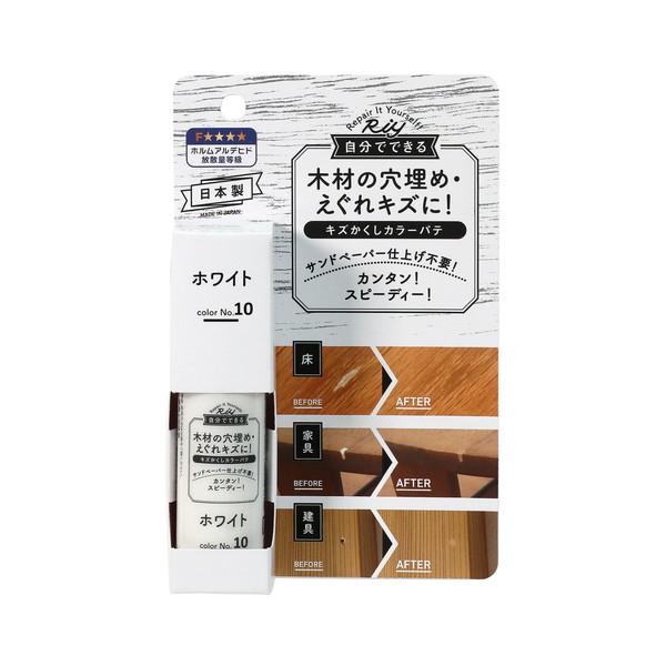 高森コーキ キズかくし カラーパテ color No.10 ホワイト 30g DIY 補修材4956497040042床・家具・建具の木材の穴埋・ひび割れにDIY:工具・用具広告文責：アットライフ株式会社TEL 050-3196-1510※...