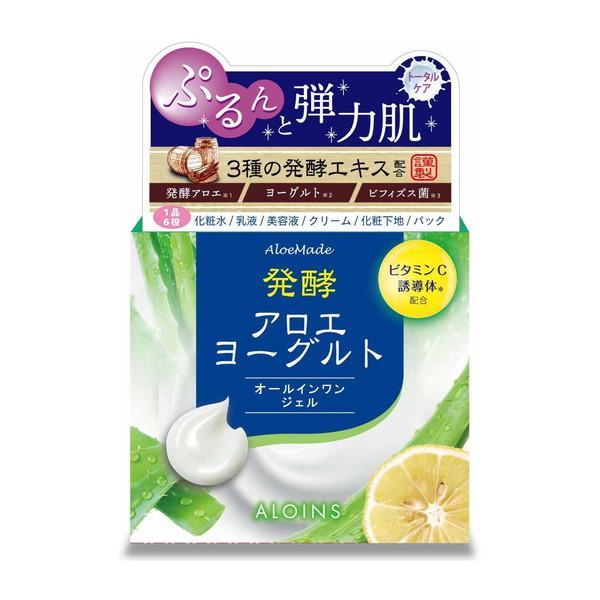 アロインス化粧品 アロエメイド 発酵アロエヨーグルト オールインワンジェル 100g4956962132760年齢をかさねた肌のすみずみまでうるおいを巡らせ、ぷるんと弾力肌へ化粧品・化粧小物:基礎化粧品:オールインワン広告文責：アットライフ...