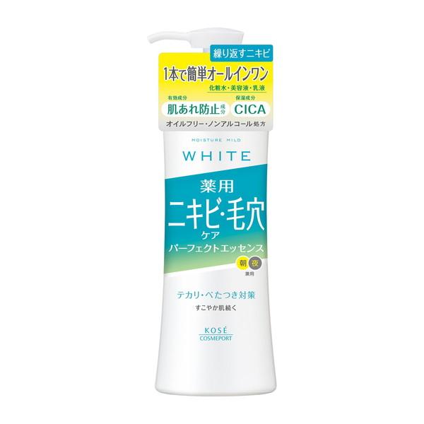 モイスチュアマイルド ホワイト 薬用 アクネケア パーフェクトエッセンス 230ml オールインワン4971710624540ニキビ予防、肌荒れケア、オールインワン■化粧品・化粧小物:基礎化粧品:化粧水・ローション広告文責：アットライフ株式...