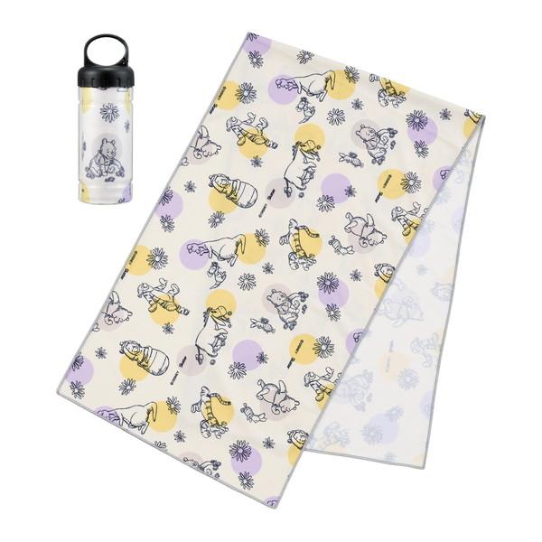 スケーター 接触冷感 タオル ケース付き くまのプーさん 23 TOC1 クールタオル4973307634147暑さ対策　冷却タオル　水で濡らしてひんやり爽やか、気持ちいいバス・洗面用品:タオル・ボディタオル・スポンジ広告文責：アットライフ...