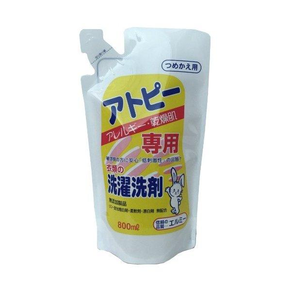 商品名：エルミー アトピー・アレルギー・乾燥肌専用 衣類の洗濯洗剤 つめかえ用 800mlJANコード：4983239396402発売元、製造元、輸入元又は販売元：cose(コーセー)原産国：日本商品番号：101-11184広告文責：アット...