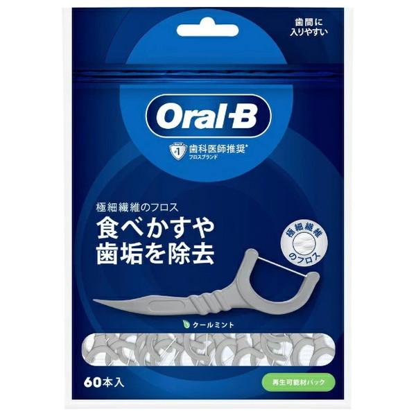 P&amp;G オーラルB フロスピック ディープクリーン 60本入4987176262301極細繊維により、滑らかさ・伸縮性もＵＰし、より細かい食べかすや歯垢を除去することが可能に！バス用品・洗面用品:オーラル:デンタル用品:歯間ブラシ広...