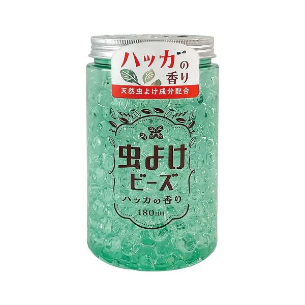 ウエ・ルコ WELCO 虫よけビーズ 180日用 ハッカの香り 500g天然成分が気になる虫を寄せつけません　殺虫成分不使用。 4995860518016 虫よけ・殺虫・園芸品:虫よけ:置くタイプ広告文責：アットライフ株式会社TEL 050...