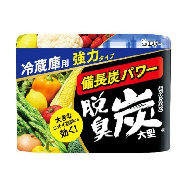 商品名：脱臭炭 冷蔵庫用大型 脱臭剤 240gJANコード：4901070114306発売元、製造元、輸入元又は販売元：エステー商品番号：101-51821広告文責：アットライフ株式会社TEL 050-3196-1510 ※商品パッケージは...