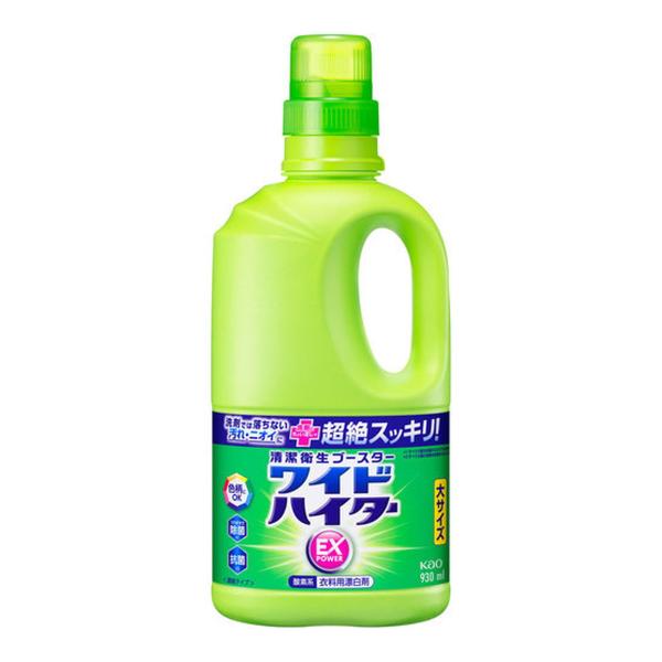花王 ワイドハイター EXパワー 大 本体 930ml 酸素系 衣料用漂白剤洗濯槽のカビ・ニオイも 抗菌 除菌 酸素系漂白剤 4901301419972 広告文責：アットライフ株式会社TEL 050-3196-1510 ※商品パッケージは変...