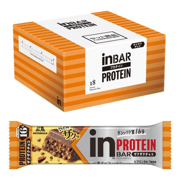 ◆特徴: 【いつでもどこでもタンパク質チャージ】 1本でタンパク質(プロテイン)16gが摂取できる栄養調整食品。チョコがおいしいクランチチョコタイププロテインバー。18本入りパッケージ。 ◆プロテイン種類: ソイプロテイン・カゼインプロテイ...