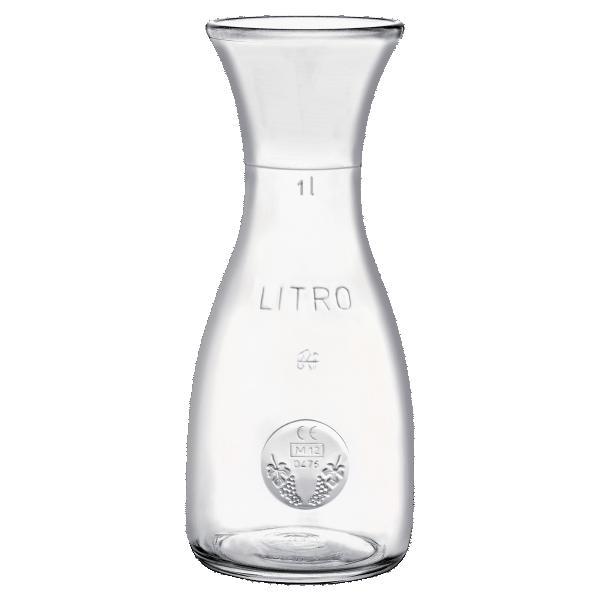 カラフェとは、フランス語で「水差し」のことです。ワインのデキャンタや、ウォーターポットとして使われています。またフラワーベース、麺つゆやだし汁のストックなどにも使うことができます。イタリアのボルミオリ・ロッコ社のカラフェは厚手のガラスなので...