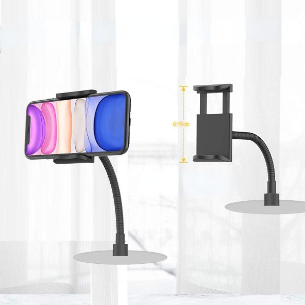 耐荷重10kg以下】4 - 8インチのスマホ、タブレットの端末に対応しています。スマホリングを付けても問題なく固定できます。耐荷重10kg以下推奨でスマホは勿論、一部のタブレットにも活用できます。【どこにも使用可能】強力吸盤がつけられる場所...