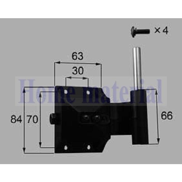 送料込み 新日軽 エクステリア 補修部品 門扉 持ち送り 100 角門柱用ヒンジ( 上) 持ち送り( 調整金具) E8H194A CBステン