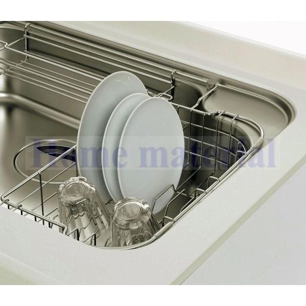 ハウステック キッチンパーツ カナリエ用 オプションパーツ 水切りカゴ MKG-6C W220×D409×H120