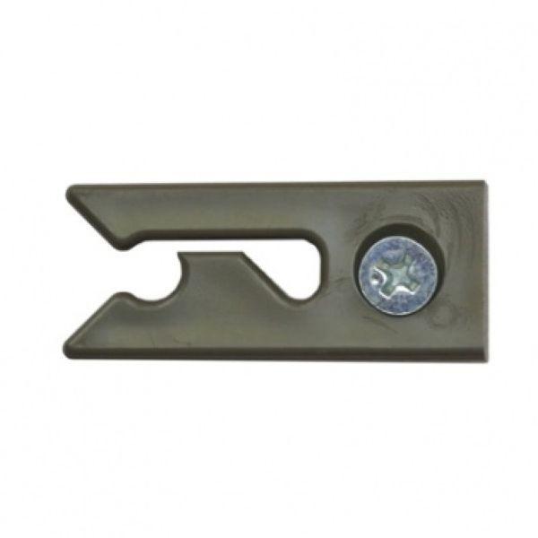 送料無料 WOODONE ウッドワン 室内引戸 上吊引き戸用 上吊りストッパー 上吊りアウトセット引き戸用キャッチャー 品番 ZYK2525アウトセット引き戸の吊車をキャッチして走行を止める部品です。鴨居レールの戸先側に組付けて使用します。...