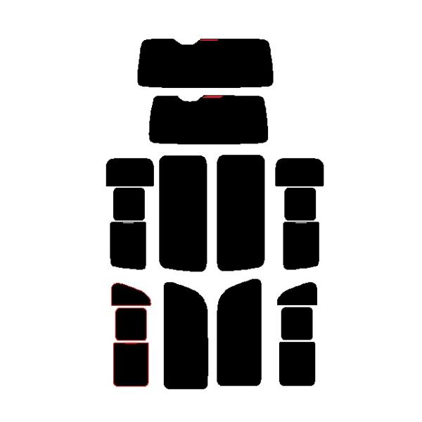 適合型式   KDH201V・KDH206・TRH200・TRH201・TRH206・GDH201・GDH211・GDH206V 適合年式  平成２５年１２月〜 注意事項  設定が様々です。現車を十分確認の上、ご購入ください。リヤーセットこ...