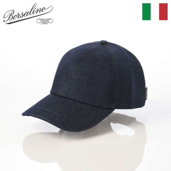 カラー：ネイビーブランド：Borsalino（ボルサリーノ）／イタリア素材：コットン100％つばの広さ：約7.5cm重さ：約110gバックデザイン：アジャスタースタイルイタリア製ボルサリーノのブランド箱は付属いたしません。着用シーズン：通年...