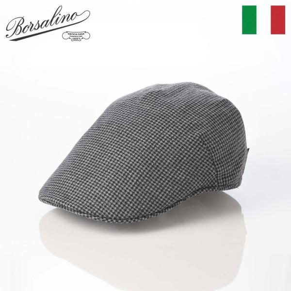 カラー：ブラックブランド：Borsalino（ボルサリーノ）／イタリア素材：毛（ウール）100％つばの広さ：約5.5cm重さ：約70gイタリア製 ハンチングボルサリーノのブランド箱は付属いたしません。着用シーズン：秋〜冬■ サイズの目安メー...