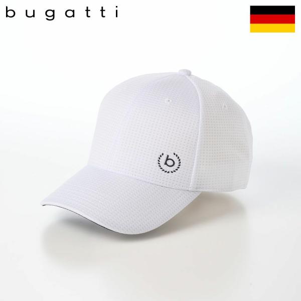 カラー：ホワイトブランド：bugatti（ブガッティ）／ドイツ素材：ポリエステル100％つばの広さ：約7cm重さ：約70gバックデザイン：フルバックスタイル中国製着用シーズン：春〜夏■ サイズの目安フリーサイズ：適応サイズ 57〜59cm【...