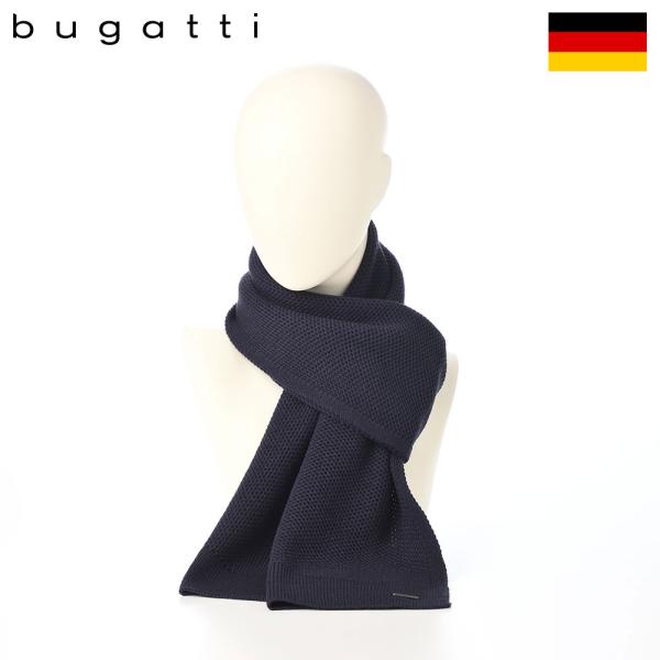 カラー：ネイビーブランド：bugatti（ブガッティ）／ドイツ素材：アクリル100％中国製着用シーズン：秋〜冬■ サイズの目安長さ180cm 幅30cm【関連ワード】ファッション小物 メンズ 男性 レディース 女性 大きいサイズ 小さいサイ...