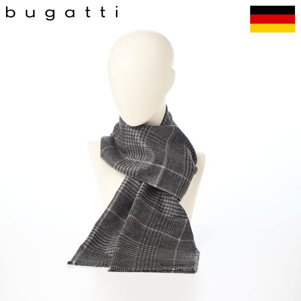 カラー：チャコールグレーブランド：bugatti（ブガッティ）／ドイツ素材：アクリル100％中国製着用シーズン：秋〜冬■ サイズの目安長さ200cm 幅35cm【関連ワード】ファッション小物 メンズ 男性 レディース 女性 大きいサイズ 小...