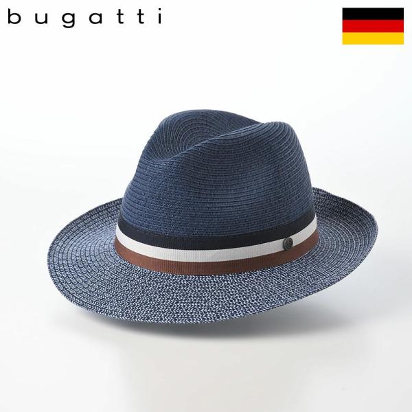 カラー：ネイビーブランド：bugatti（ブガッティ）／ドイツ素材：分類外繊維（ペーパー）100％つばの広さ：約5.5〜6.5cm重さ：約160gイタリア製着用シーズン：春〜夏※サイズ調整テープ（長さ30cm）が1個付属します。■ サイズの...