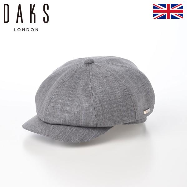 カラー：グレーブランド：DAKS（ダックス）／イギリス素材：毛100％つばの広さ：約6.5cm重さ：約80gスベリ絞りアジャスターあり（1〜1.5cmサイズを小さくできます）日本製■ サイズの目安メーカー表記　S:55cm、M:56.5cm...
