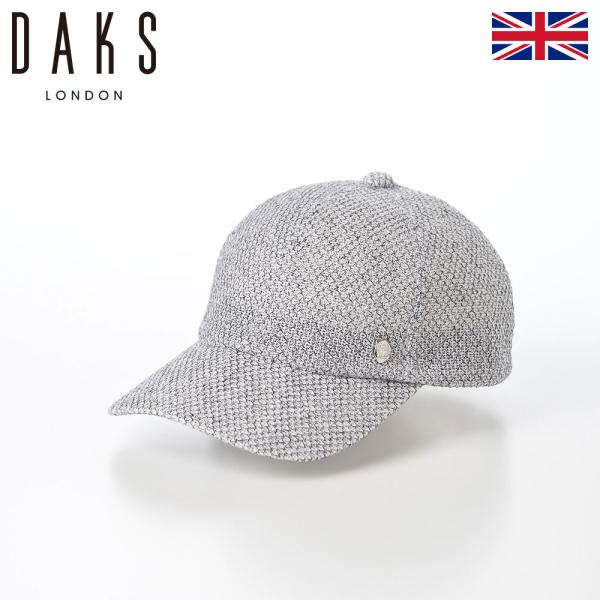 カラー：グレーブランド：DAKS（ダックス）／イギリス素材：ポリエステル42％、麻38％、綿20％つばの広さ：約7cm重さ：約60gサイズ調整箇所：後ろ日本製着用シーズン：春〜夏■ サイズの目安メーカー表記　S:55cm、M:56.5cm、...