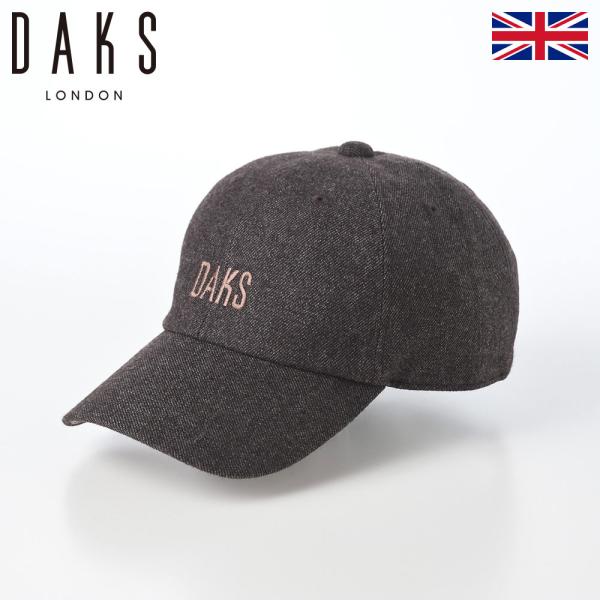 カラー：ブラウンブランド：DAKS（ダックス）／イギリス素材：毛49％、ポリエステル25％、レーヨン13％、ナイロン10％、ポリウレタン3％つばの広さ：約7.5cm重さ：約80gバックデザイン：アジャスタースタイル 日本製着用シーズン：秋〜...