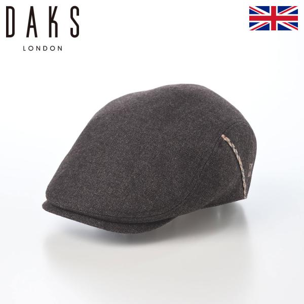 カラー：ブラウンブランド：DAKS（ダックス）／イギリス素材：毛49％、ポリエステル25％、レーヨン13％、ナイロン10％、ポリウレタン3％つばの広さ：約5cm重さ：約80gバックデザイン：アジャスタースタイル日本製着用シーズン：秋〜冬■ ...