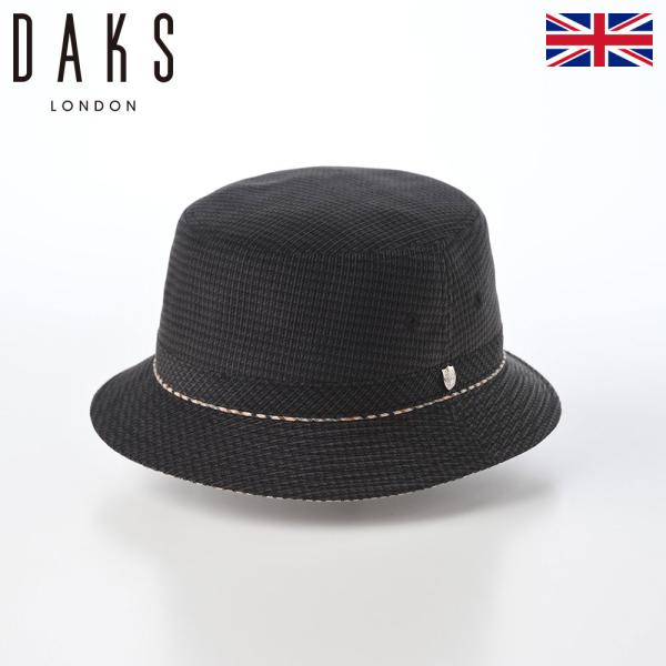 カラー：ブラックブランド：DAKS（ダックス）／イギリス素材：ポリエステル100％つばの広さ：約4〜5cm重さ：約80gスベリ絞りアジャスターあり※サイズを1〜1.5cm小さくできます日本製着用シーズン：秋〜冬※サイズ調整テープ（長さ30c...