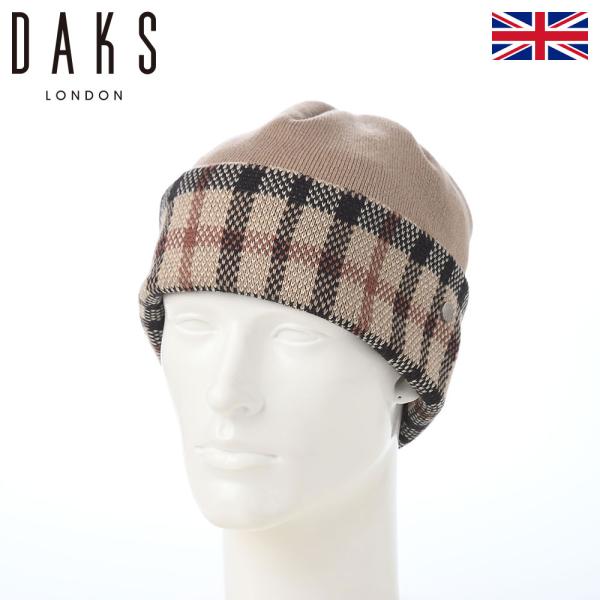 カラー：ハウスチェックブランド：DAKS（ダックス）／イギリス素材：アクリル80％、ナイロン15％、毛（ウール）5％タテ長さ：約20cm／ヨコ長さ：約24.5cm重さ：約110g日本製着用シーズン：秋〜冬■ サイズの目安適応サイズ 54cm...